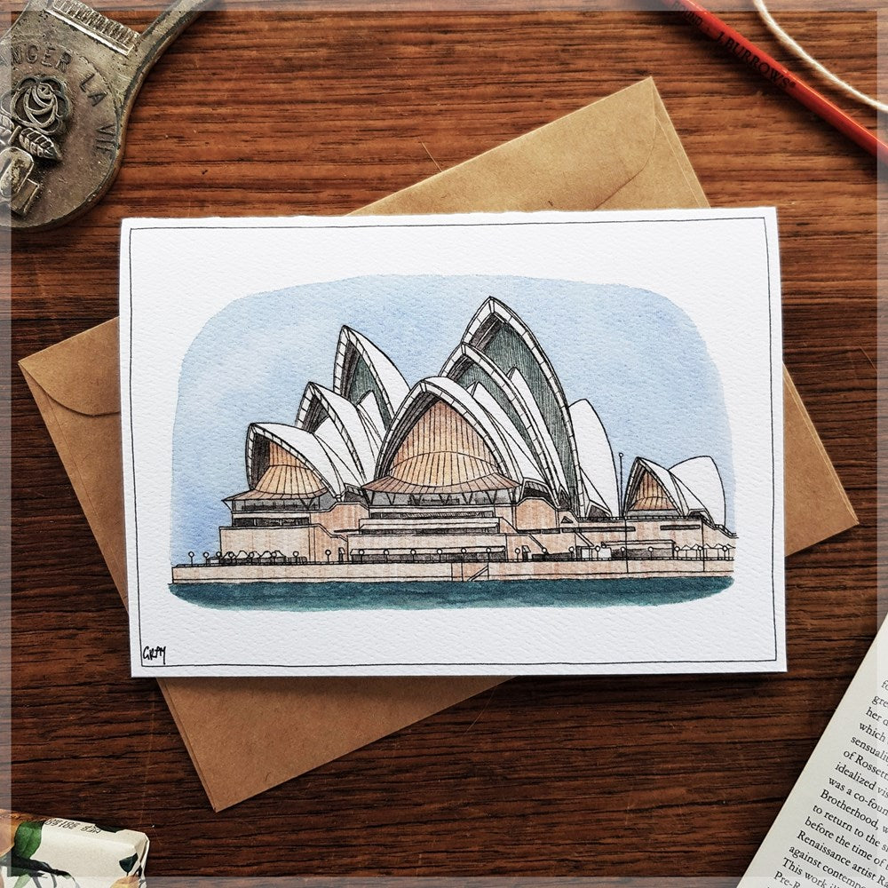 Sydney Opera House Card – Hands