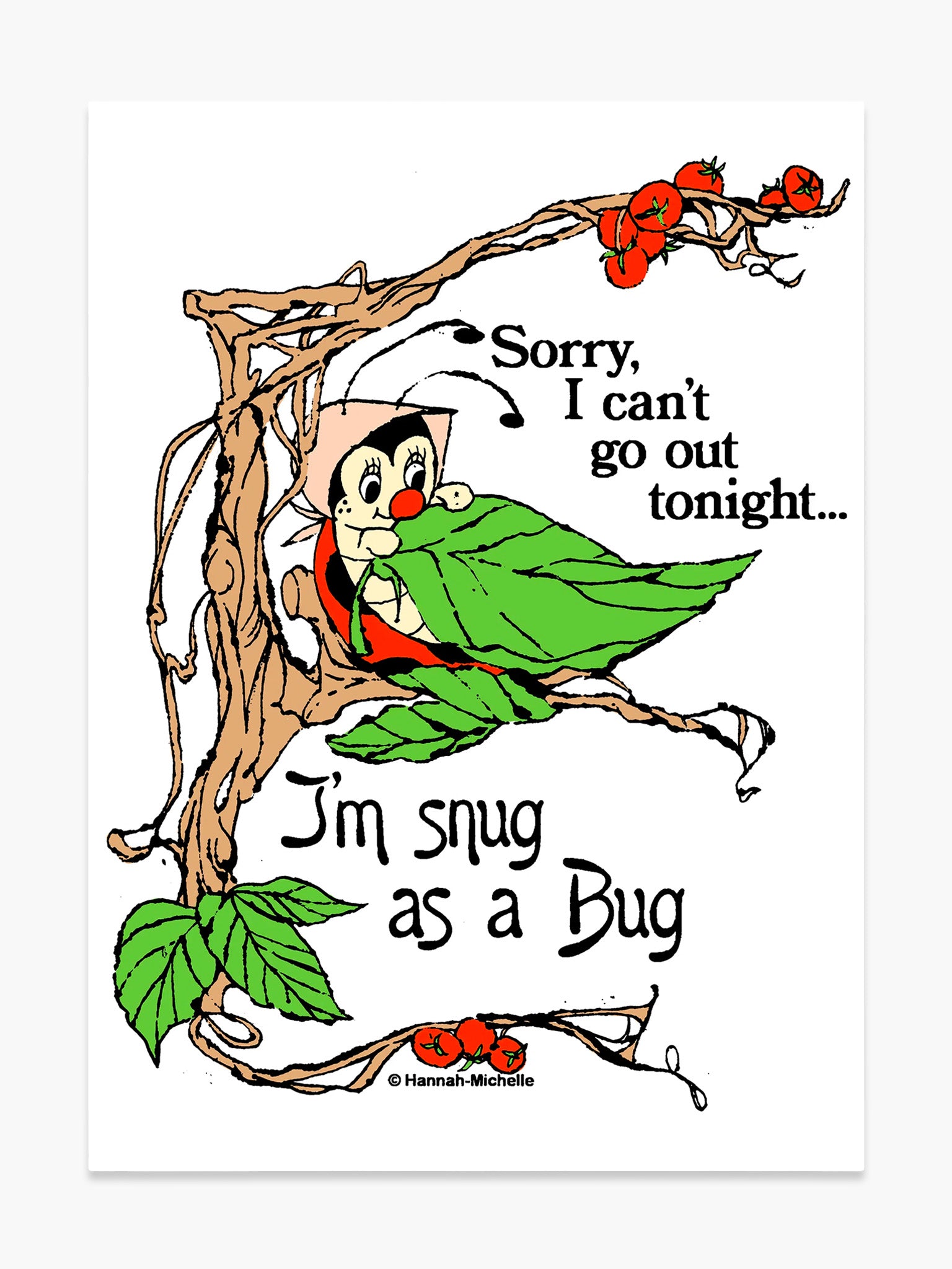 Snug as a Bug (A3) – Hands