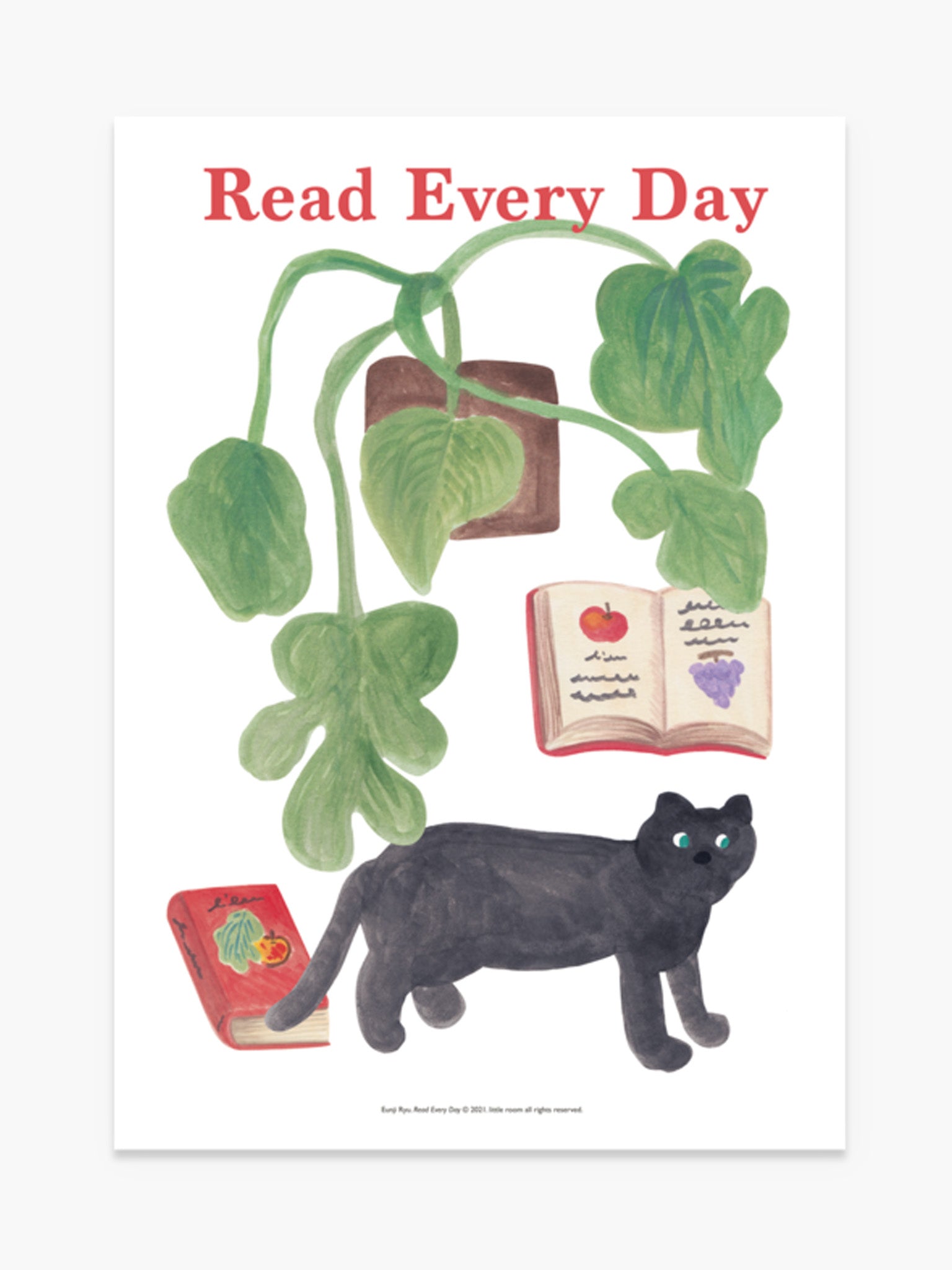 Read Everyday Poster (Two Sizes) – Hands
