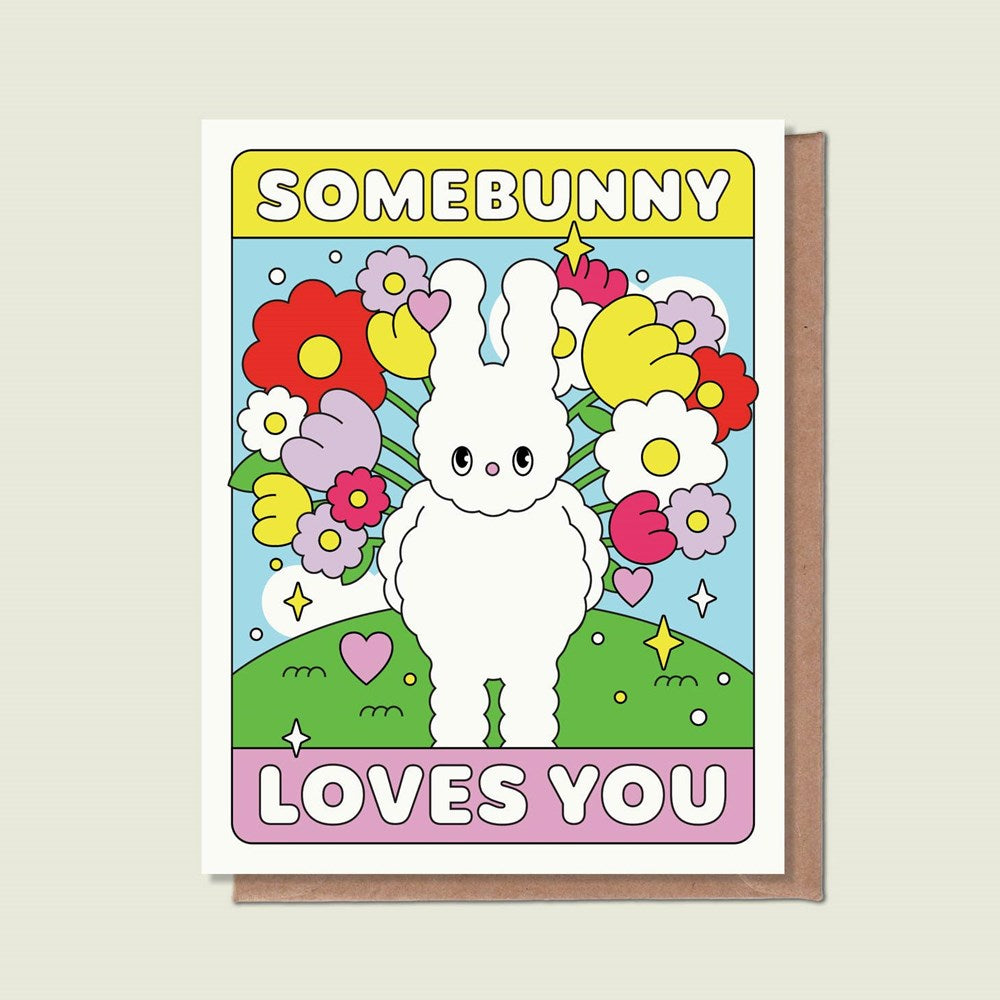 Somebunny Loves You Card – Hands