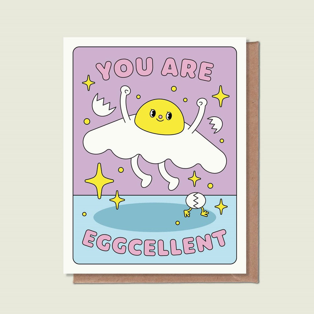You Are Eggcellent Card – Hands