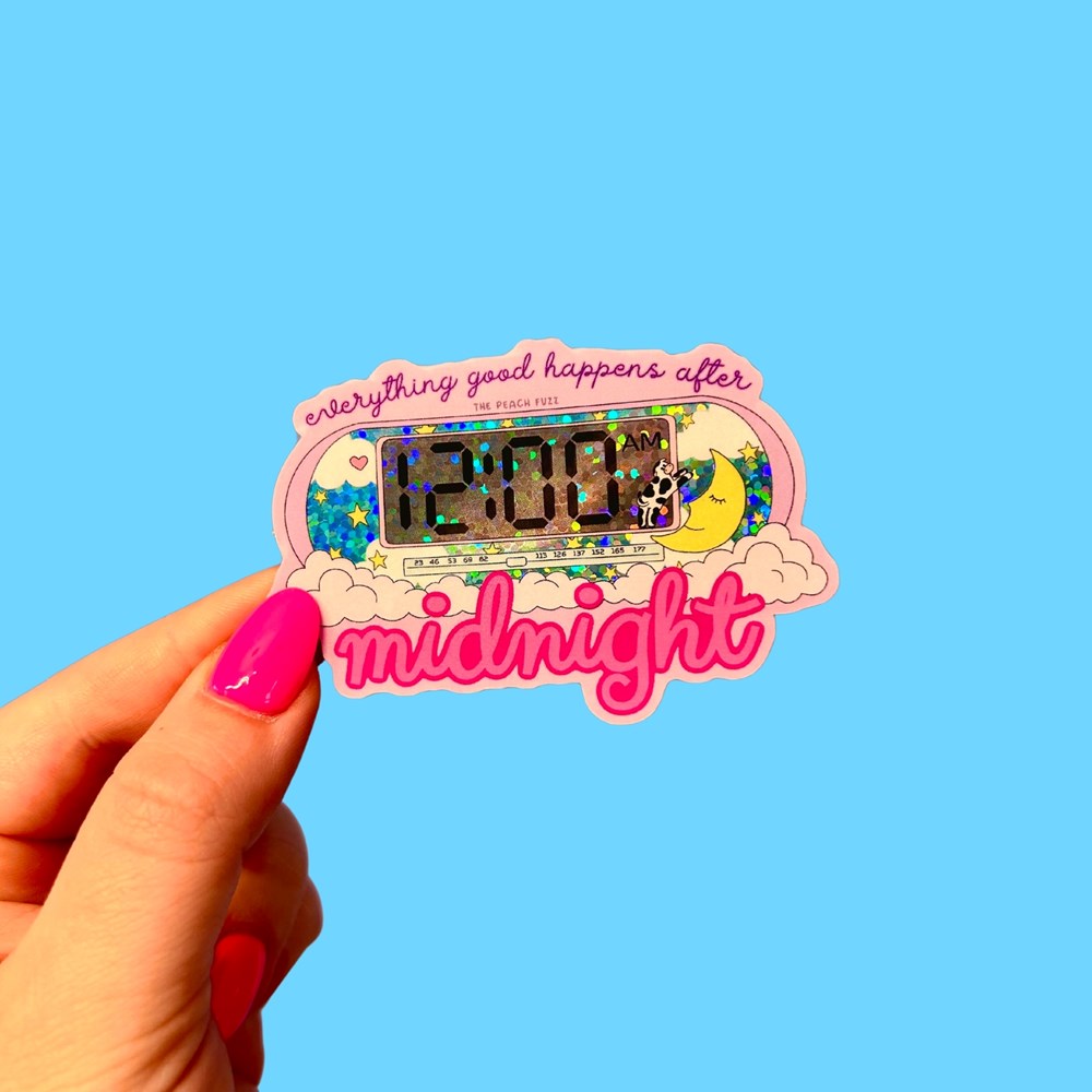 After Midnight Glitter Sticker – Hands