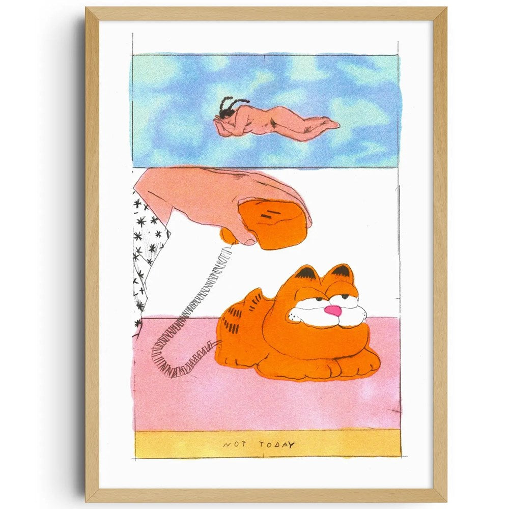 Garfield by Melek Zertal (A3) – Hands