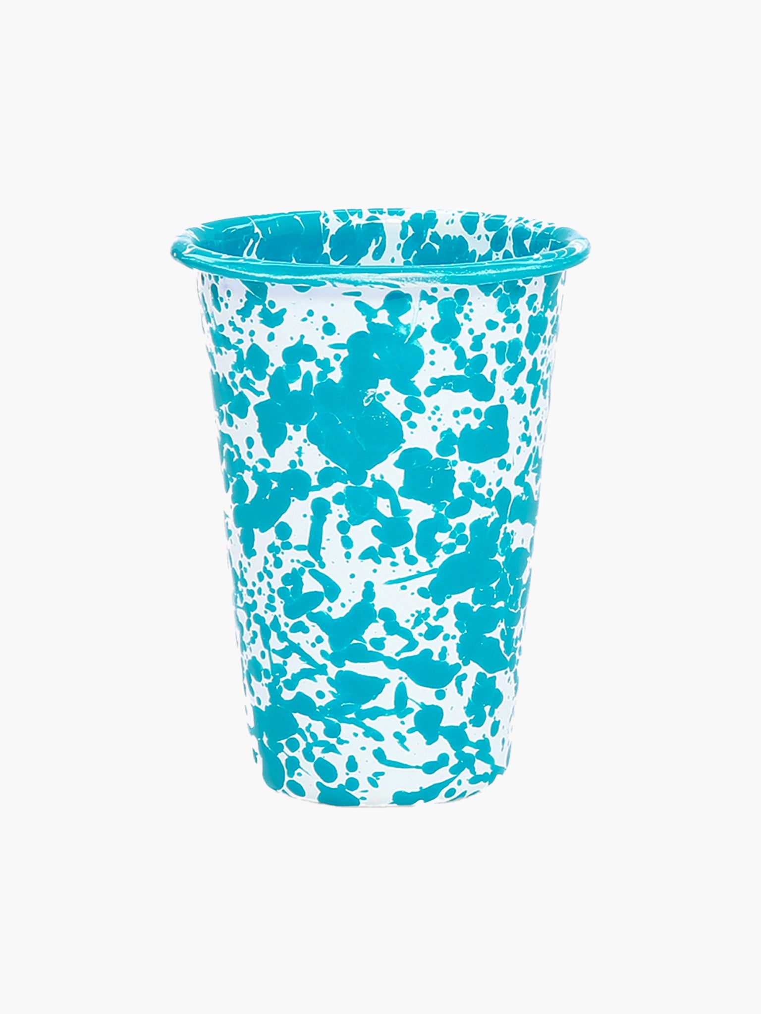 Crow Canyon Splatter Tumbler - Turquoise – Hands