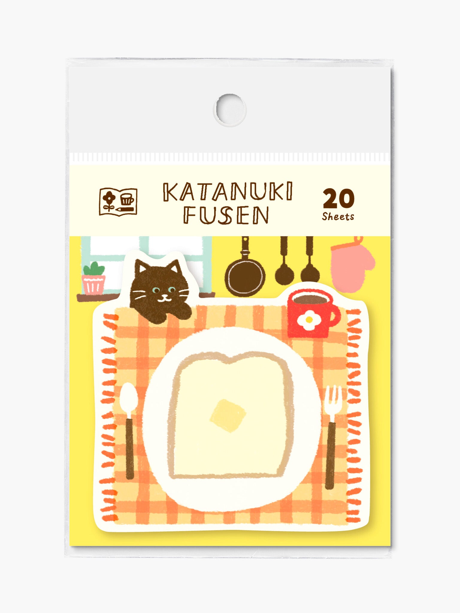 Watashi Biyori Sticky Notes - Toast – Hands