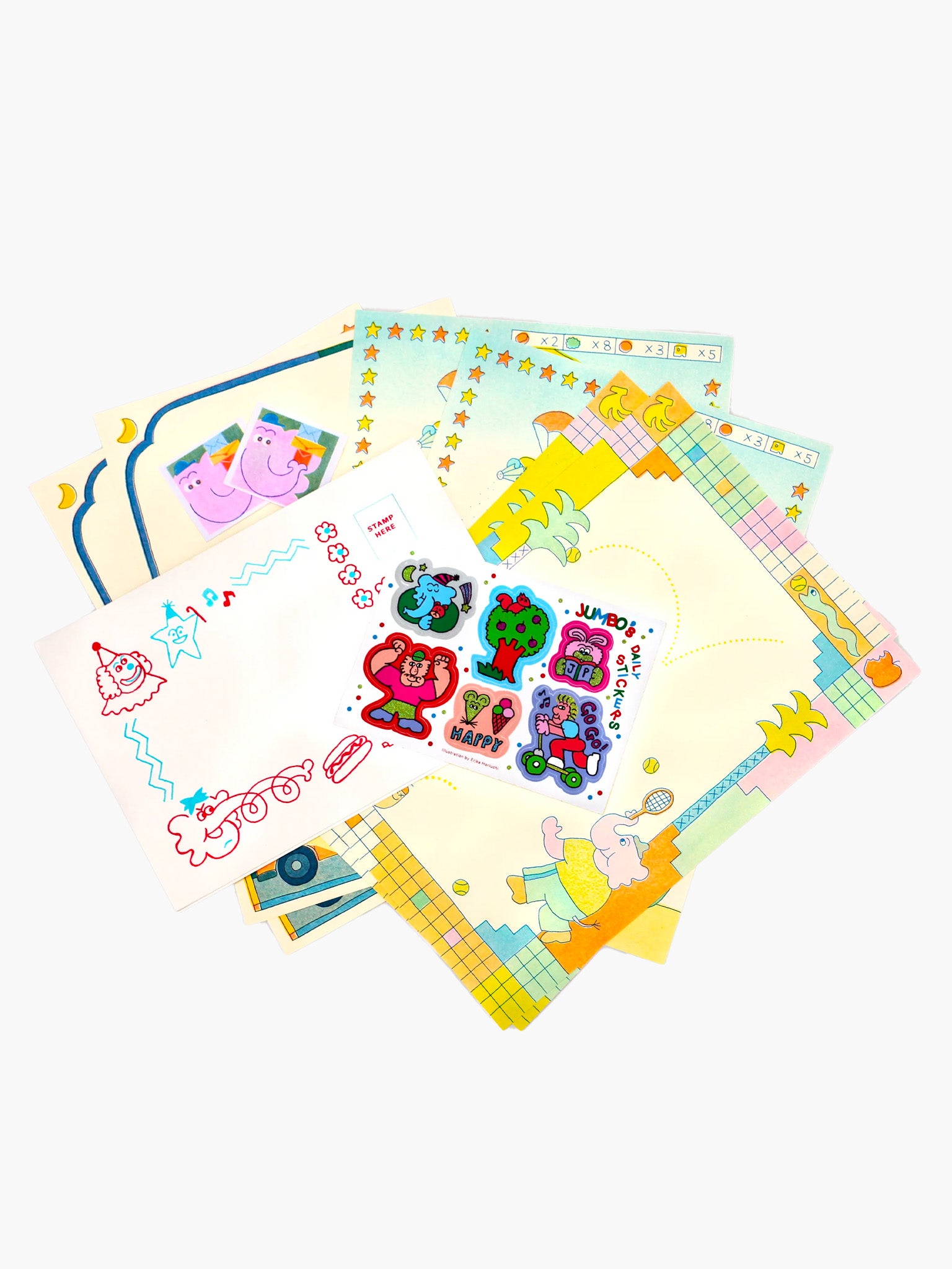 Jumbo Press Stationery Sets – Hands