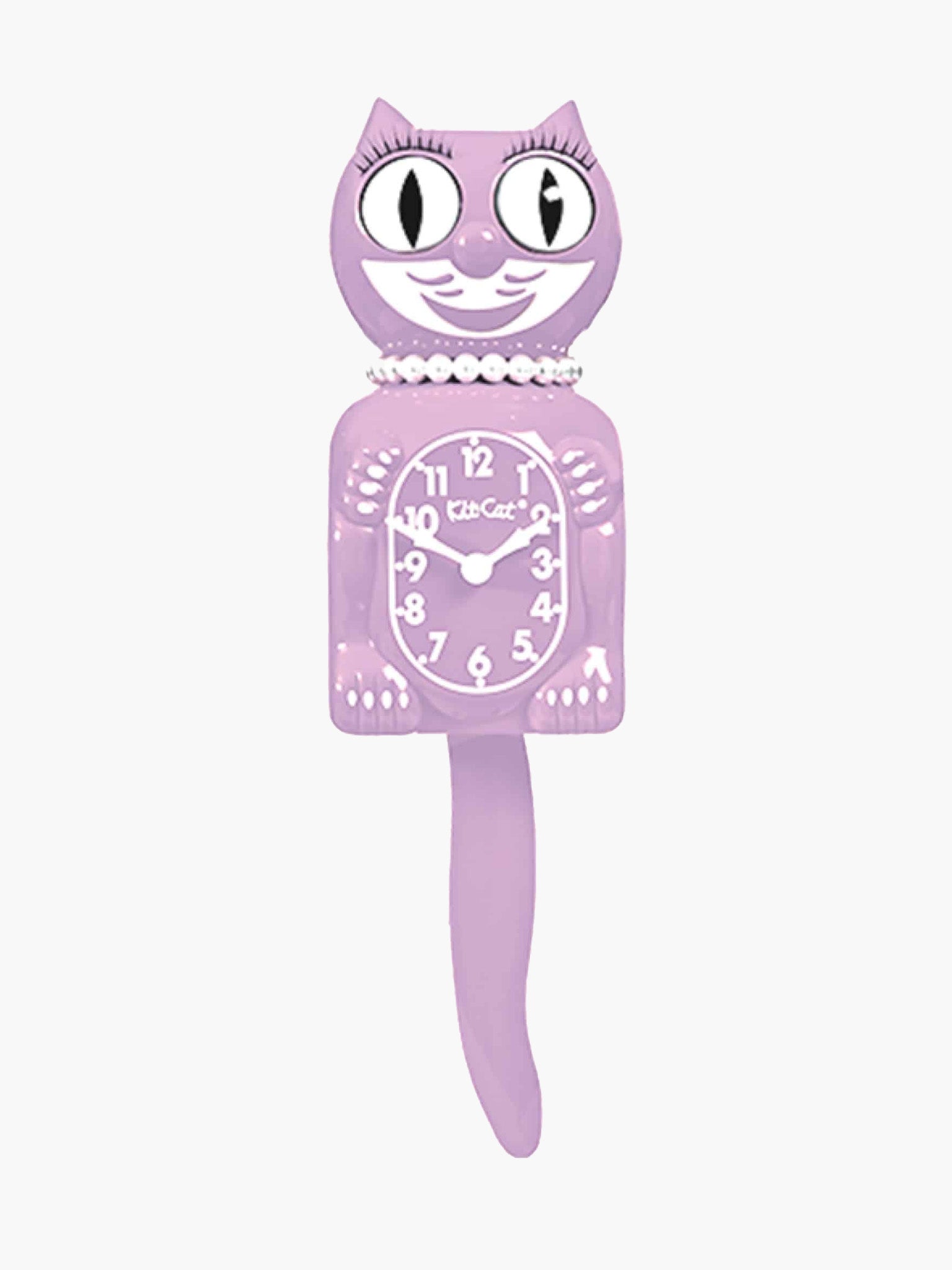Lady Kit Cat Klock - Pastel Lilac (Limited Edition) – Hands
