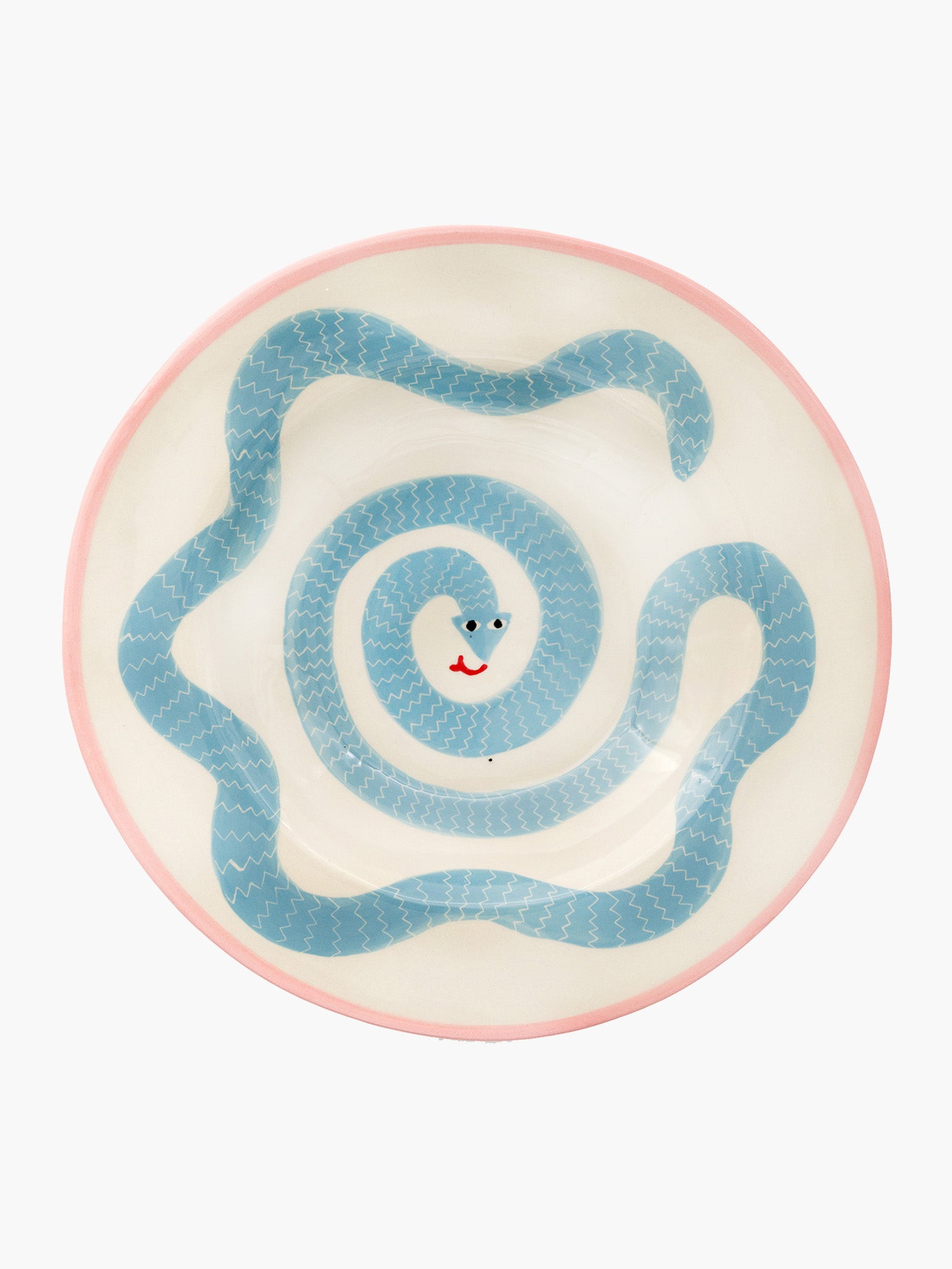 Sneaky Snake Plate (26cm) - Pink – Hands