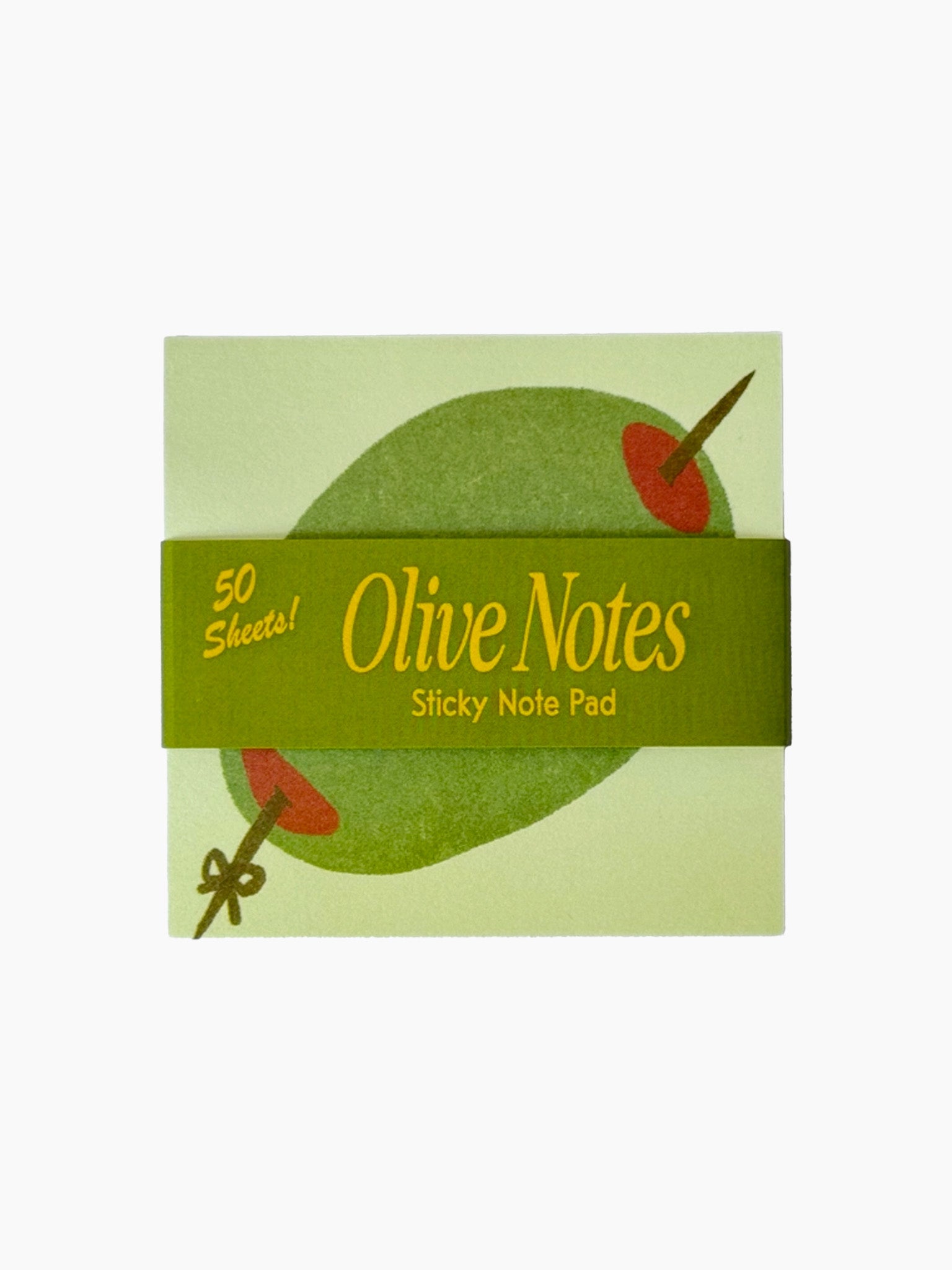 Olive Sticky Notes – Hands