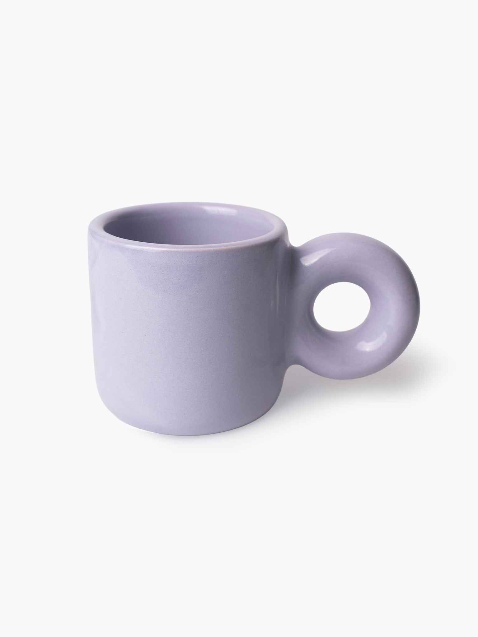 Donut Handle Mug - Mauve – Hands