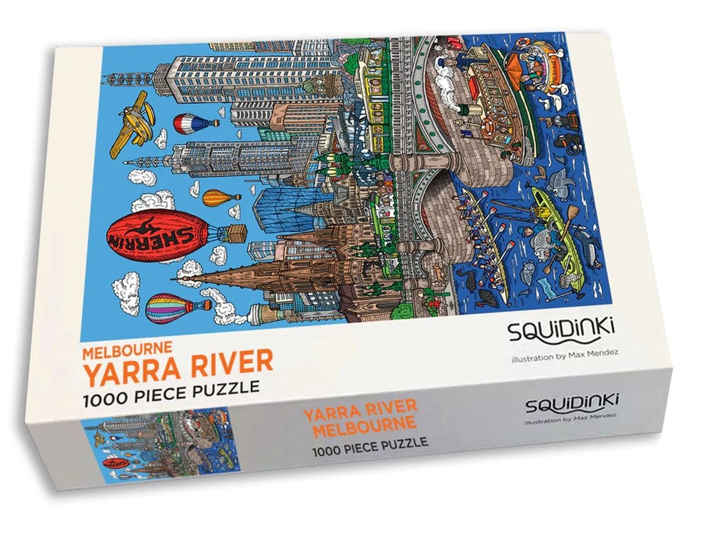 Yarra River, Melbourne Puzzle - 1000 pcs – Hands