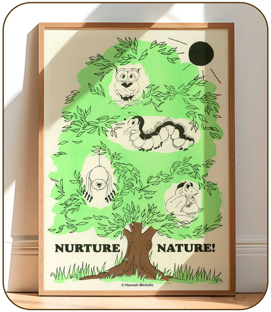 Nurture Nature (A3) – Hands