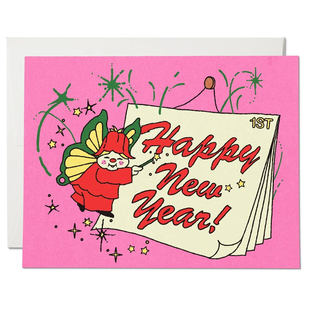 New Year Fairy Card – Hands