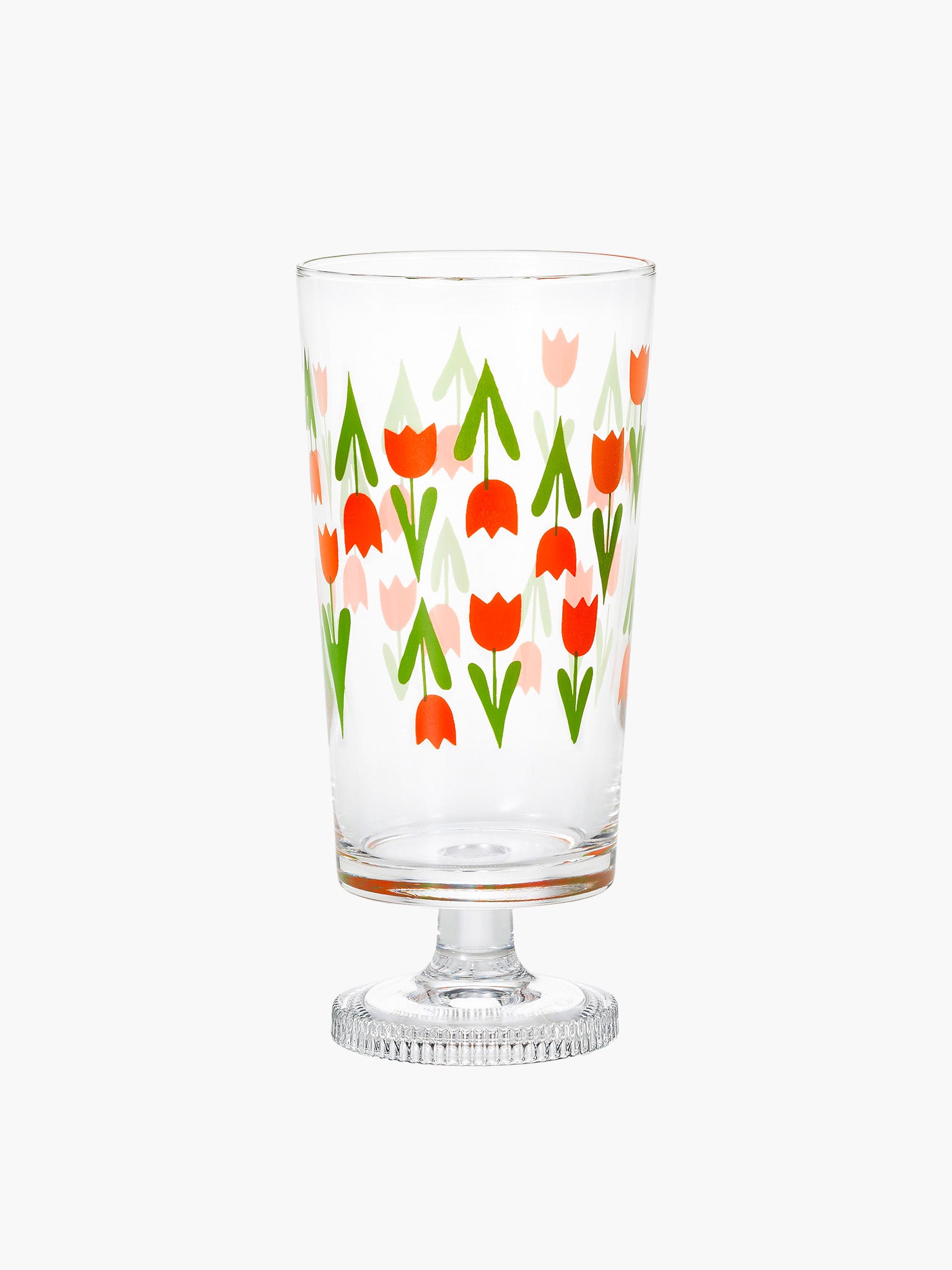 Aderia Retro Glass Tumbler with Stem (305ml) - Tulip – Hands