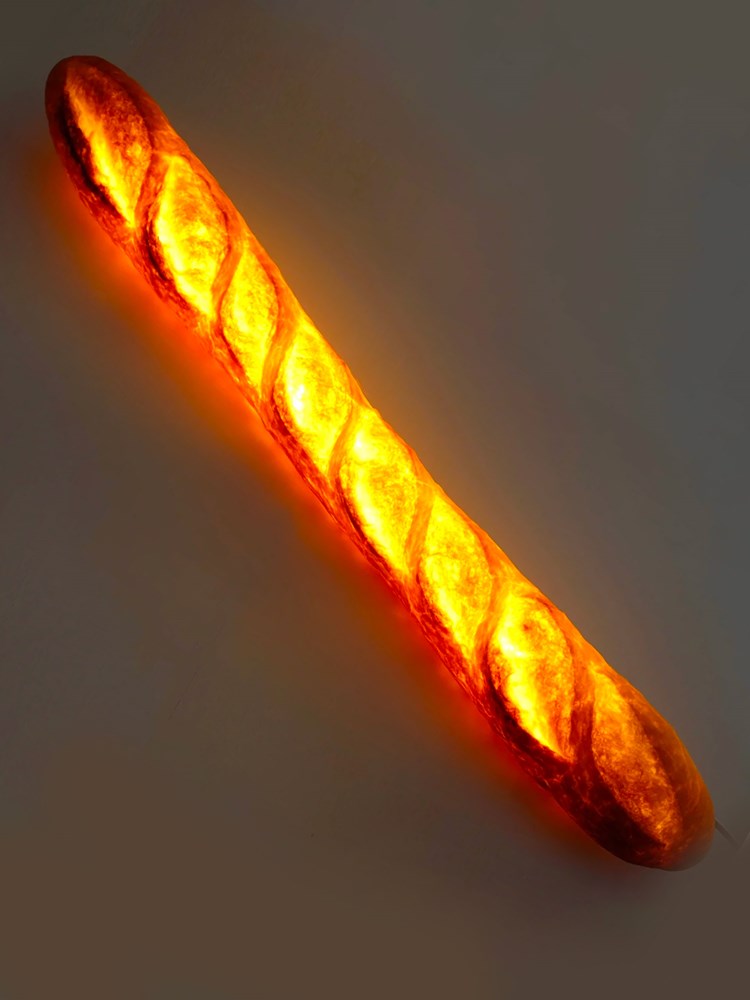Baguette Bread Lamp – Hands